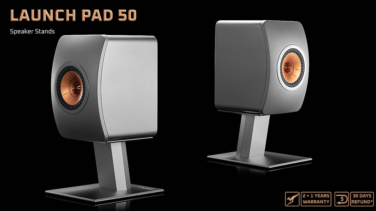 [🎶SG] Burson Audio Launch Pad 50 Desktop Speaker Stands (Launchpad 50) – SAM Audio SG