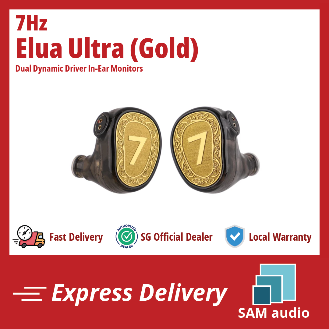 [🎶SG] 7Hz Elua Ultra - Dual Dynamic Driver In-Ear Monitors (IEM) – SAM ...