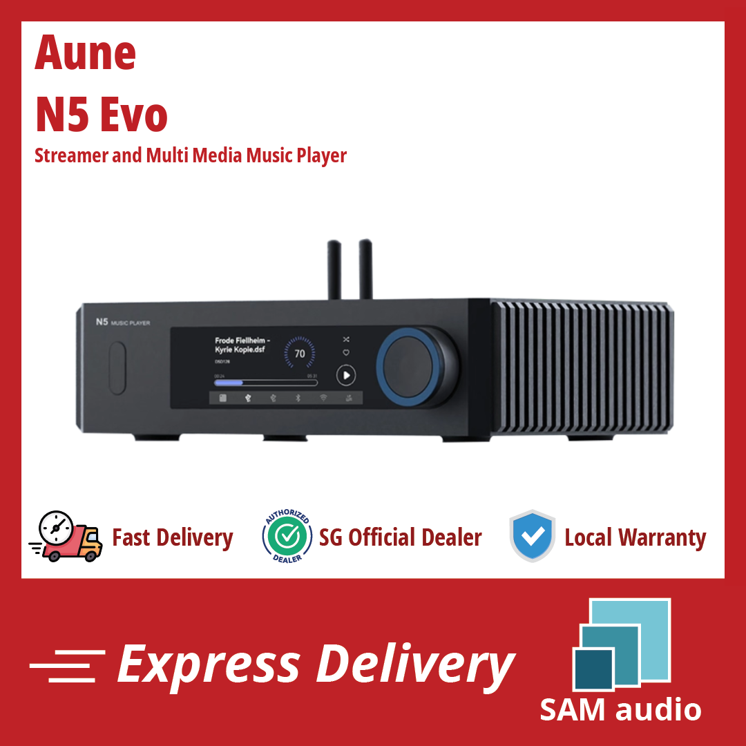 [🎶SG] Aune N5 EVO - Streamer and Multimedia Music Player – SAM Audio SG