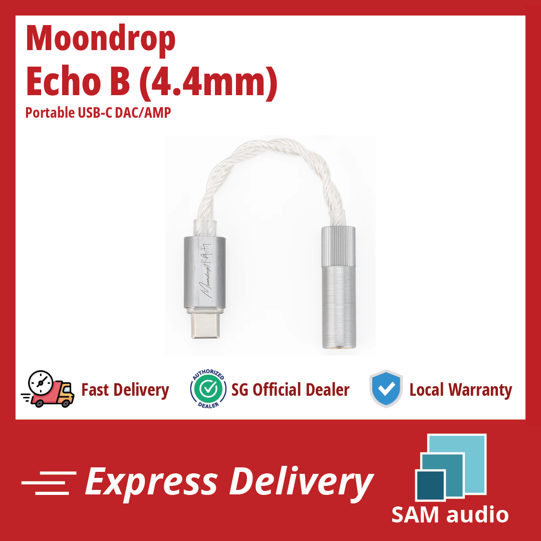 [🎶SG] MOONDROP ECHO Portable USB DAC/AMP – SAM Audio SG