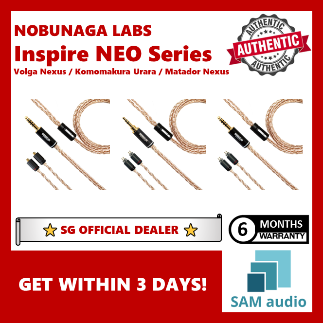 [🎶SG] NOBUNAGA LABS INSPIRE NEO Series - Volga Nexus / Komomakura Urar ...