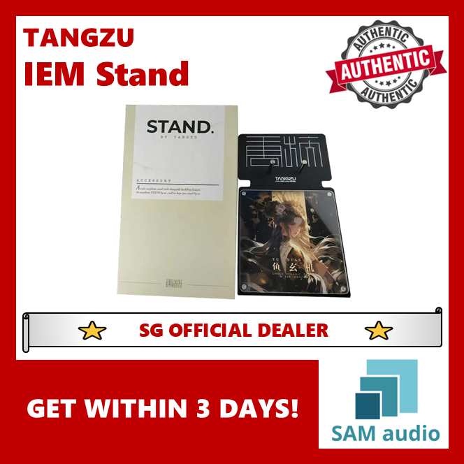 [🎶SG] TANGZU IEM Earphone Acrylic Stand – SAM Audio SG