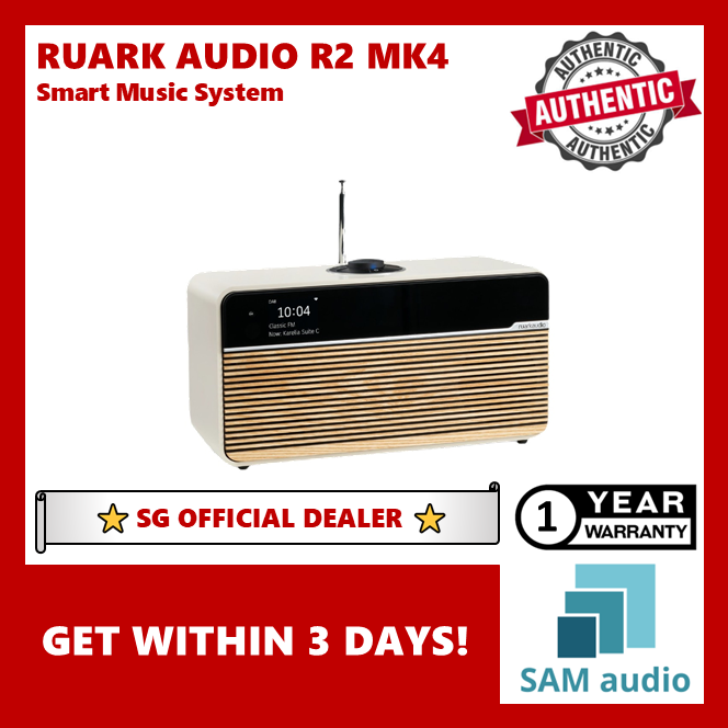 [🎶SG] RUARK AUDIO R2 MK4 Smart Music System – SAM Audio SG