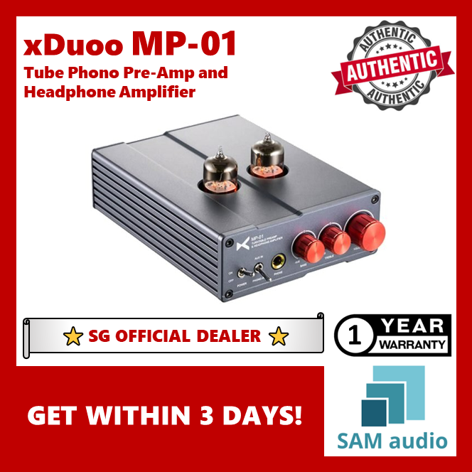 [🎶SG] XDUOO MP-01 (MP01 MP 01) Tube Phono Pre-Amp and Headphone Amplif ...