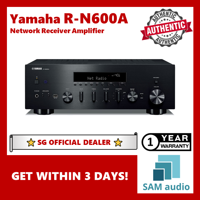 [🎶SG] YAMAHA R-N600A (RN600A) Network Receiver Integrated Amplifier ...