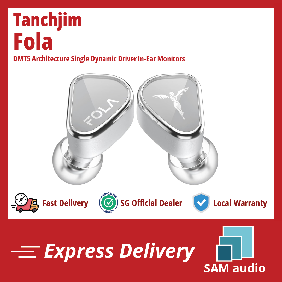 [🎶SG] TANCHJIM FOLA DMT5 Architecture Single Dynamic Driver In-Ear Mon ...
