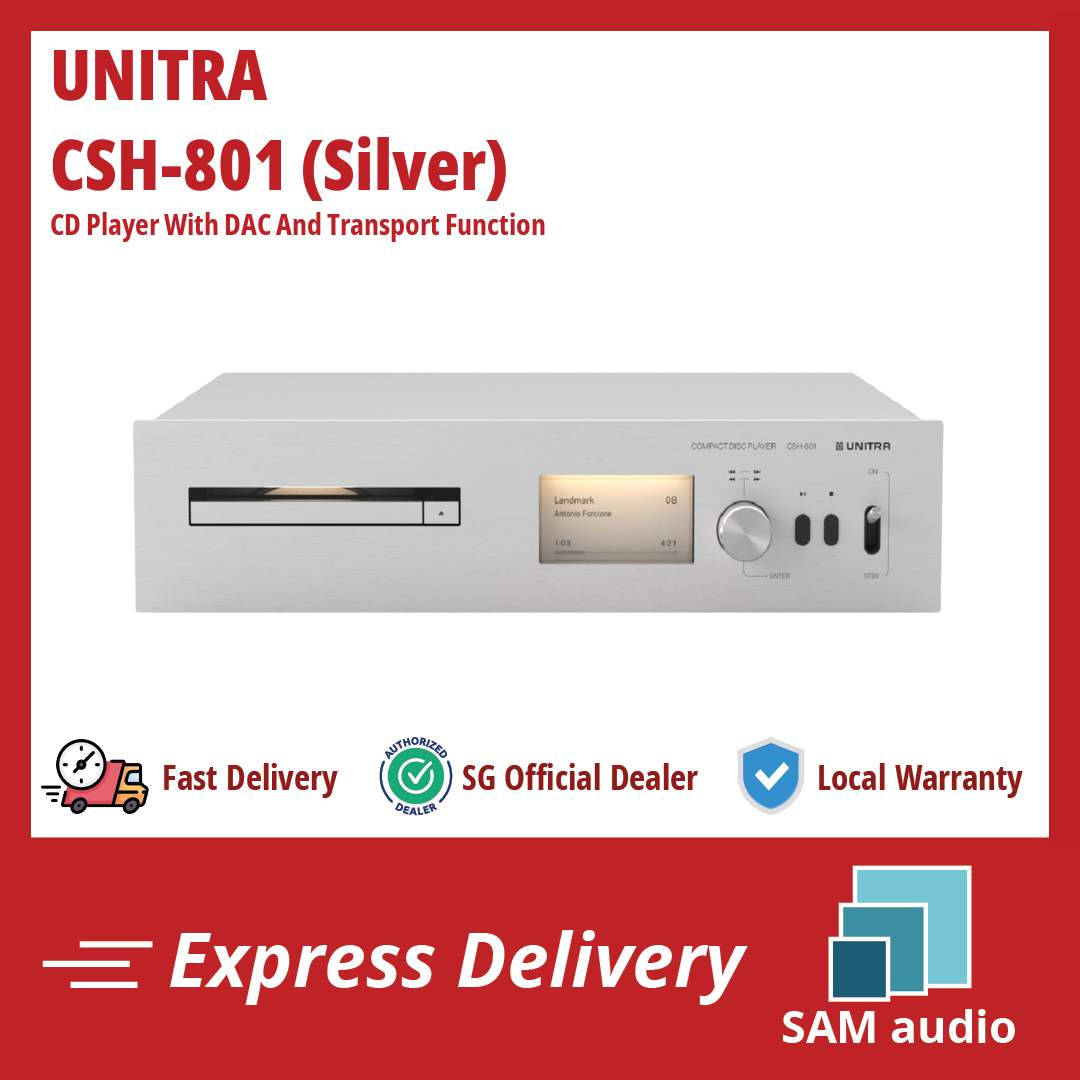 [🎶SG] UNITRA CSH-801 CD Player With DAC And Transport Function – SAM ...