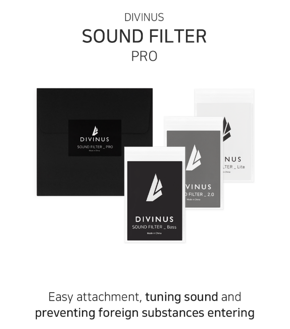 [🎶SG] DIVINUS SOUND FILTER PRO 3-in-1 Pack – SAM Audio SG