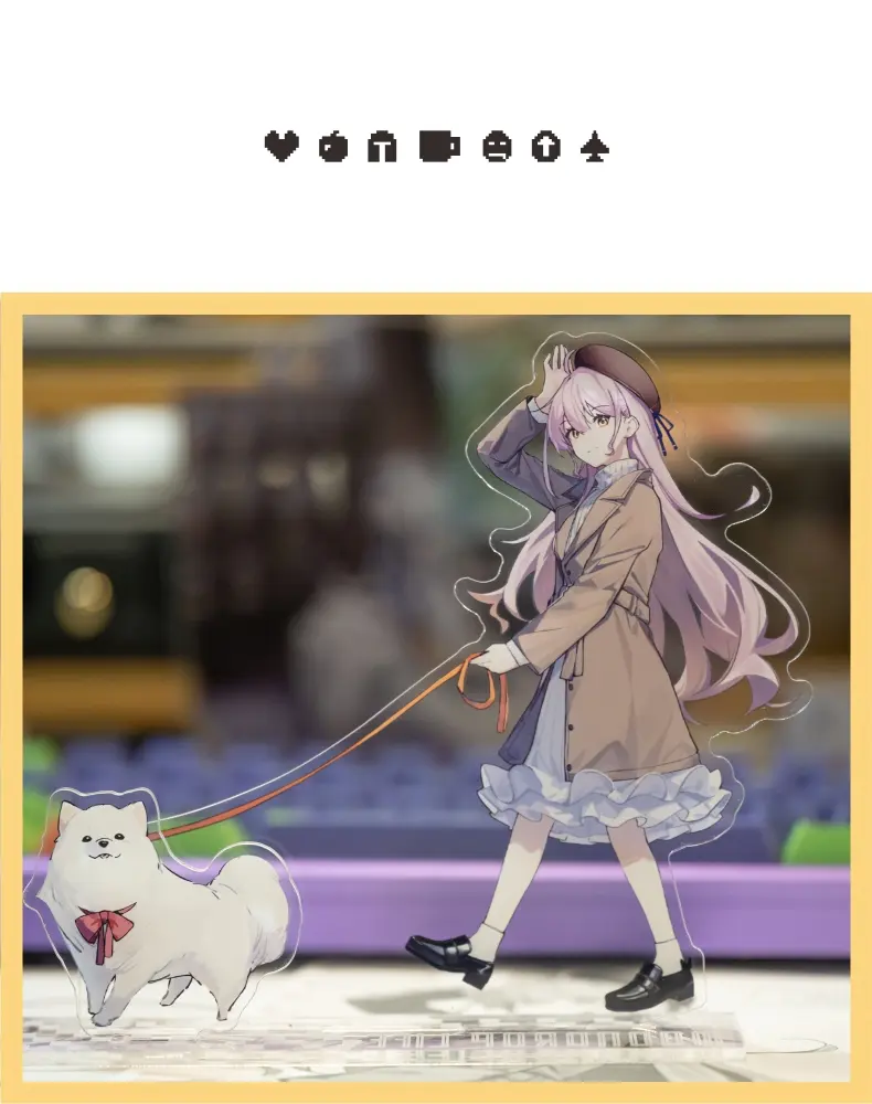 [🎶SG] MOONDROP LIFE ACRYLIC STAND 4TH GENERATION IEM HOLDER – SAM Audio SG